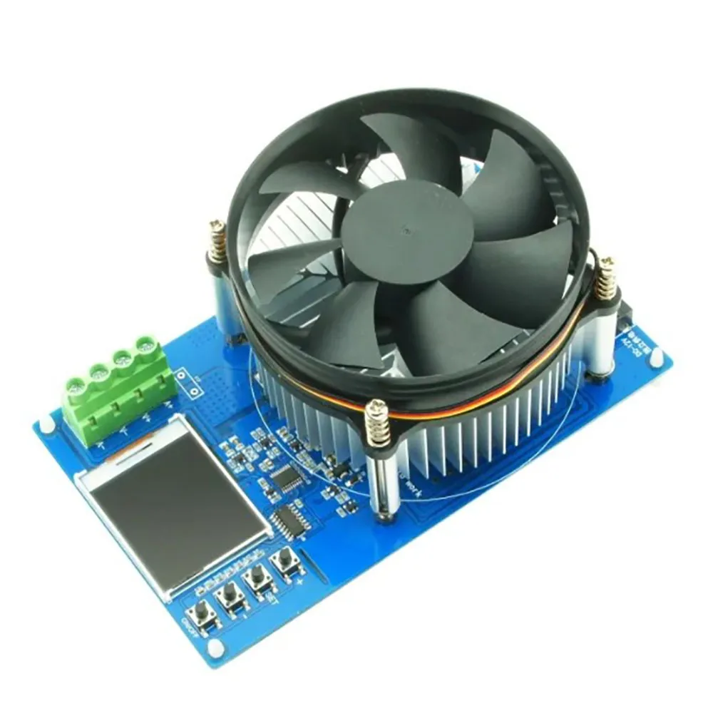 150W 0~10A LCD 1.77 Inch Digital Electronic Load Battery Tester ...