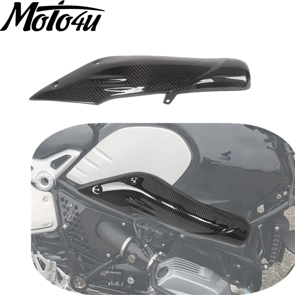 Carbon Fiber Motorcycle Tank Side Air Intake Ram Snorkel Cover For BMW ...