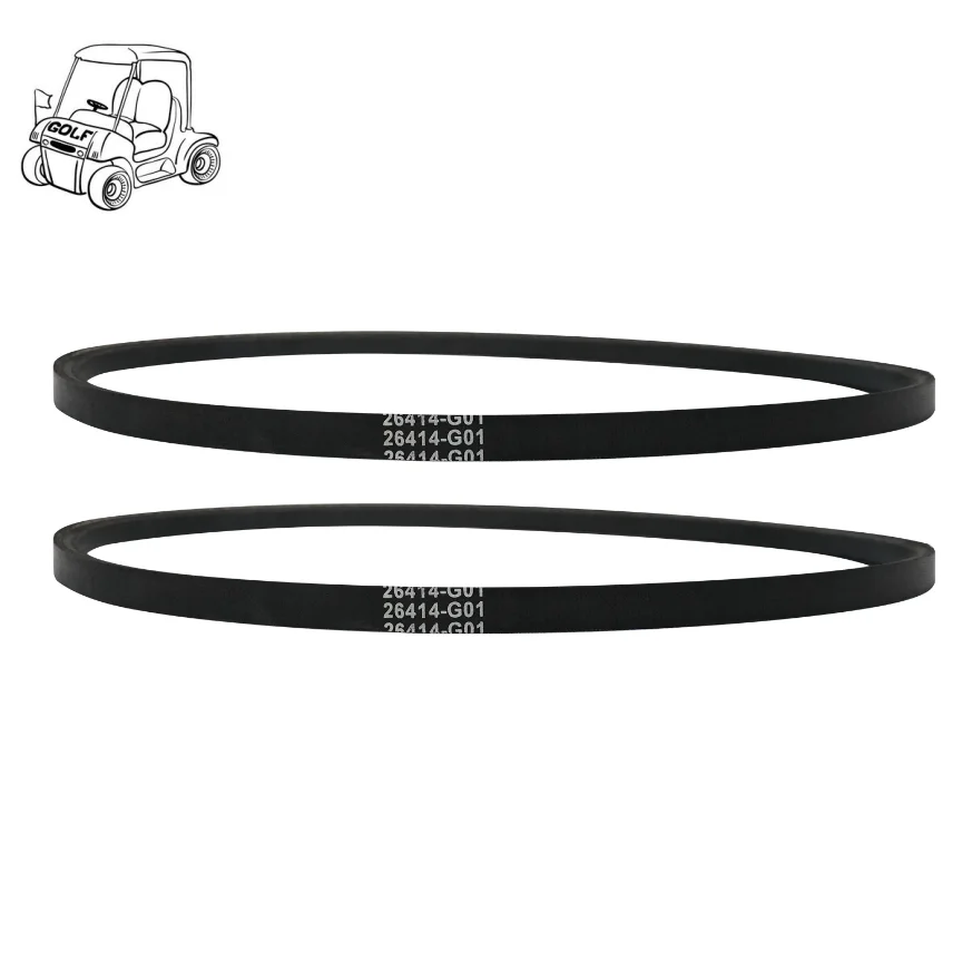 Golf-Cart-Starter-Generator-Drive-belt-4-Cycle-For-1991-Up-EZGO-OEM ...