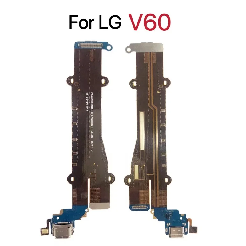 Original-para-LG-V60-ThinQ-conector-de-carga-USB-placa-de-circuito-de ...
