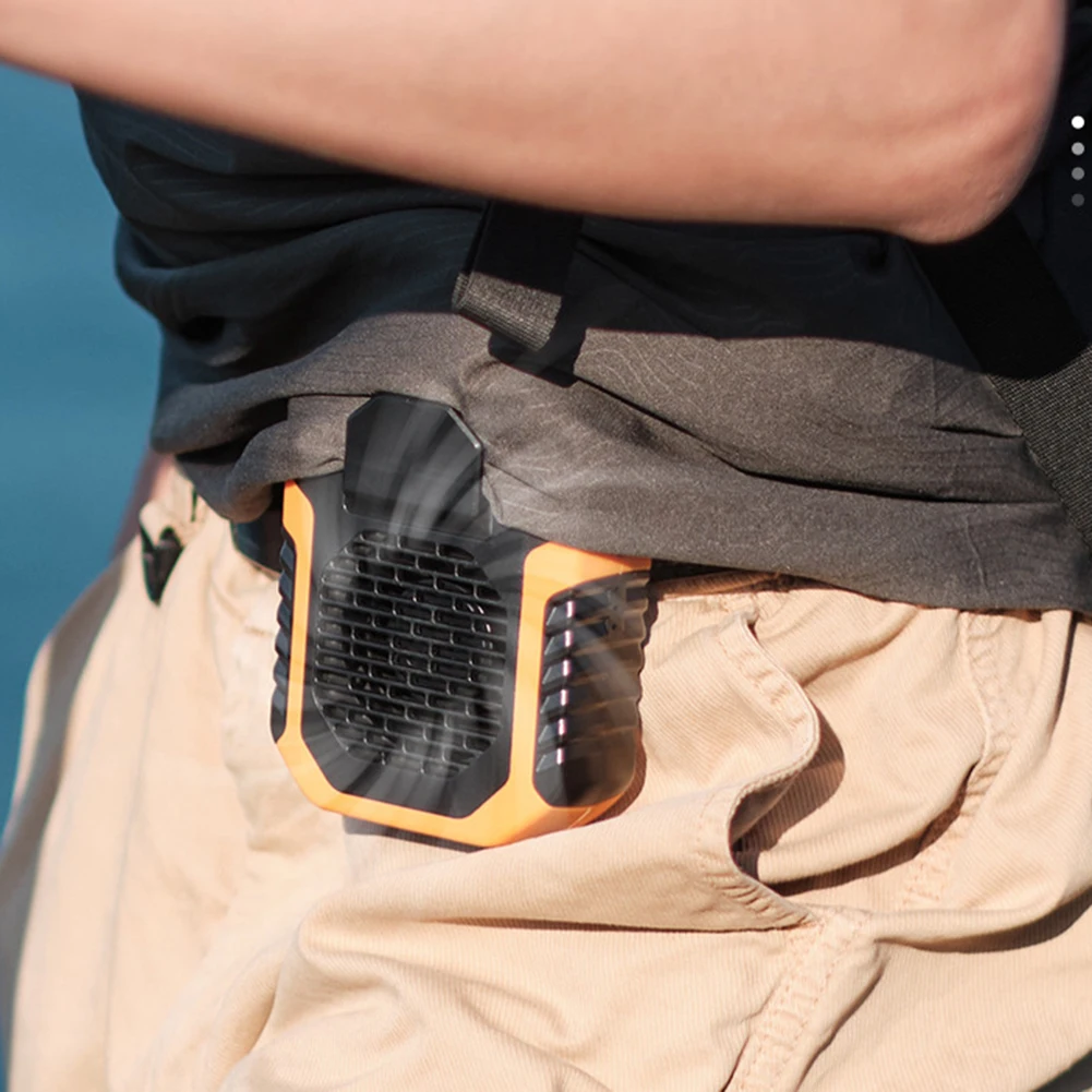 Portable-Waist-Fan-Summer-Rechargeable-Strong-Mini-USB-Air-Conditioning ...