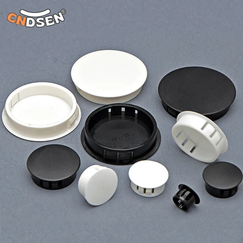 Plastic-Hole-Plug-Snap-on-Cover-6mm-50mm-Wall-Cable-Desk-Plugs-Round ...