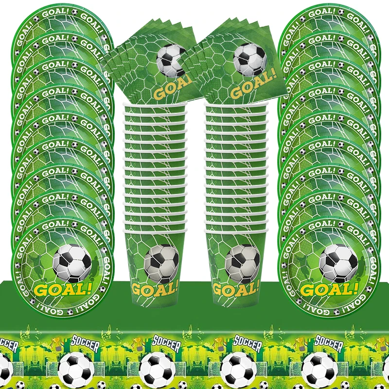 Soccer-Party-Disposable-Tableware-Paper-Plates-Cups-Napkins-Tablecloth ...