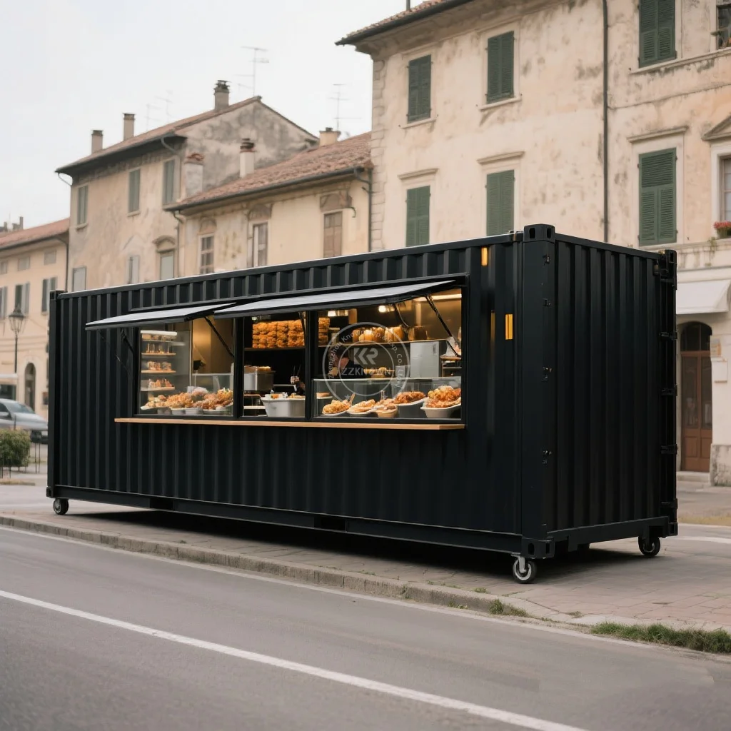 Custom Container Food Truck Mobile Kitchen Ice Cream Truck Coffee Cart ...