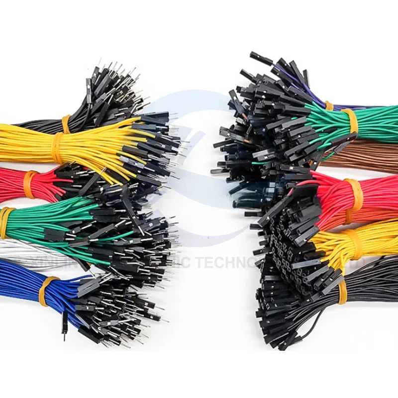 10pcs-Breadboard-Dupont-Cable-For-Arduino-Line-2-54mm-Male-Female ...