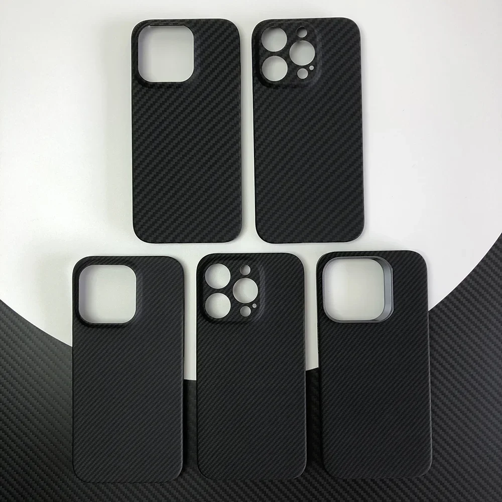 Black-phone-case-for-Apple-iPhone-15-Pro-ip15pro-15pro-15p-Kevlar-case ...