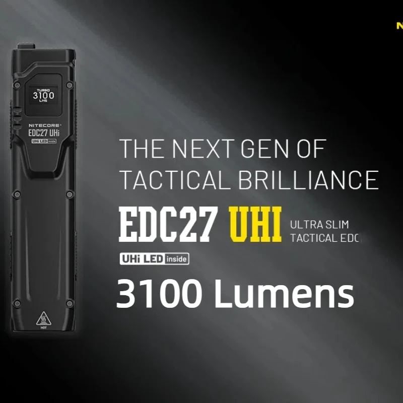 NITECORE-EDC27-UHI-Built-in-1-700mAh-Li-ion-Battery-3-100-Lumens-2-x ...