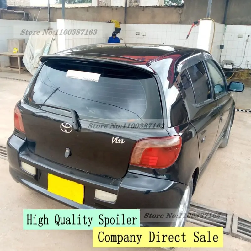 Spoiler-traseiro-do-tronco-para-Toyota-Vitz-Eco-Yaris-acess-rios-do ...
