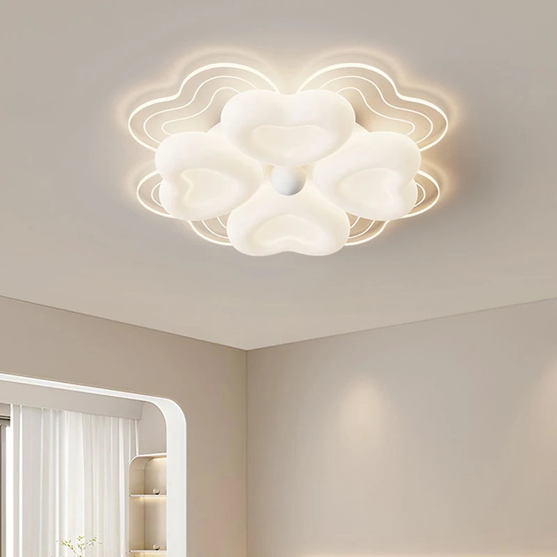 AiPaiTe-Iron-Acrylic-White-LED-Heart-Lotus-Ceiling-Light-for-Bedroom ...