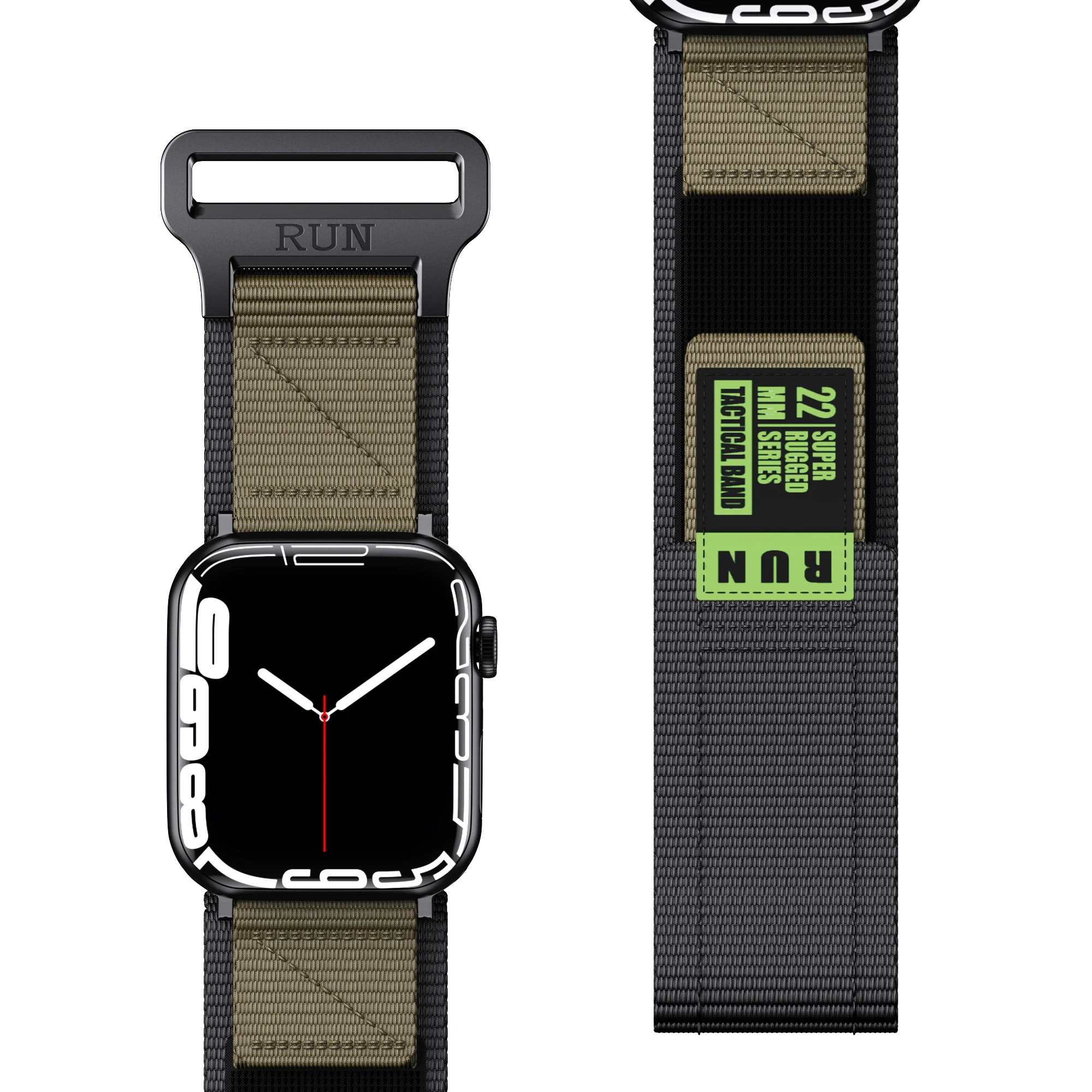 Sport Loop Nylon For Apple Watch band 45mm 44mm 42mm 49mm strap for ...