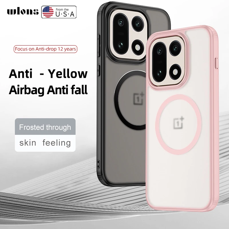 For OnePlus 15 Magnetic Wireless Charging Phone Case for One Plus 15 ...