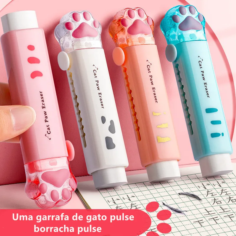 Cat-Paw-Borracha-Borrachas-Push-Pull-Design-Estudante-Ferramenta-de ...