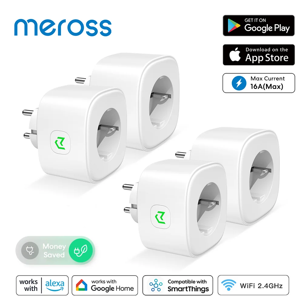Meross-Smart-Plug-16A-EU-Wifi-Smart-Socket-Outlet-Power-Monitoring-Timing-Function-Works-With ...