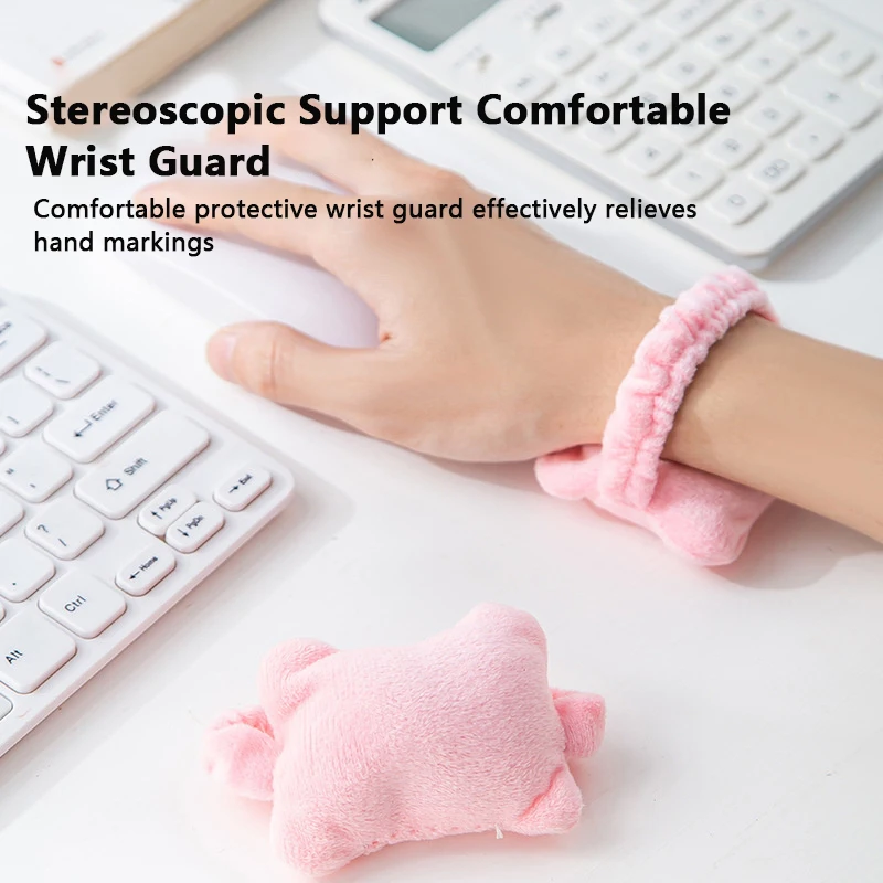 Plush-Hand-Pillow-Mouse-Wrist-Guard-Mouse-Wrist-Rest-Mouse-Wrist-Band ...