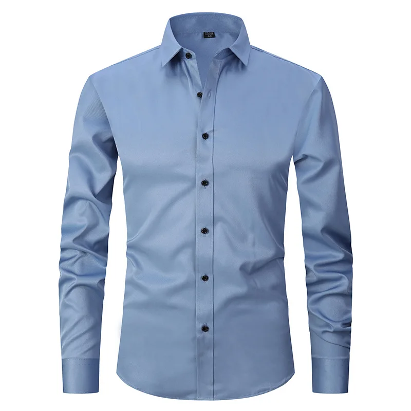 Chemise-manches-longues-pour-hommes-sans-fer-affaires-d-contract-es-blanc-pur-haute-qualit-6XL.jpg