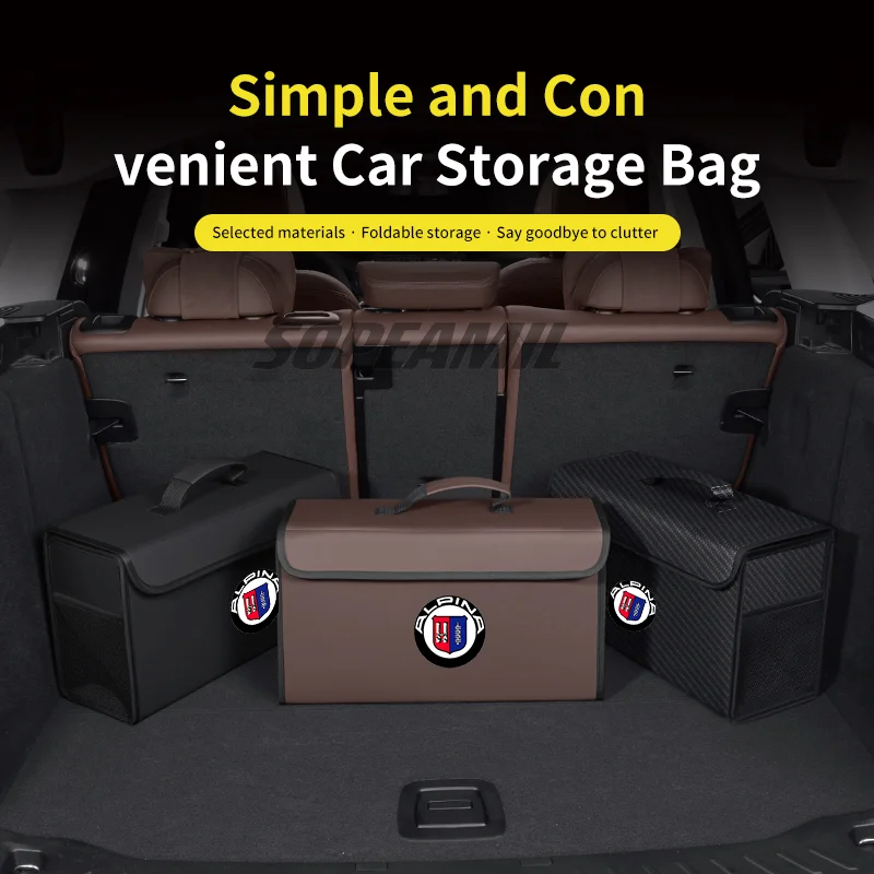 Car Trunk Organizing And Storage Box For For ALPINA B3 B4 B5 B7 B8 D3 ...
