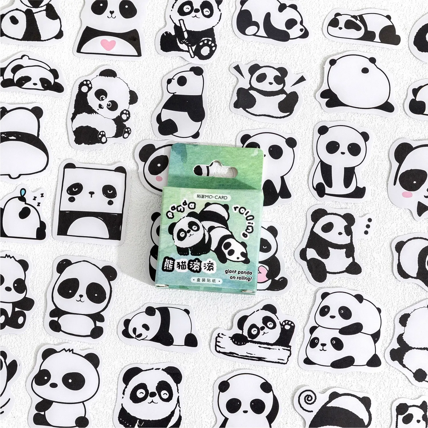 46-Pcs-Cute-Panda-Animals-Kawaii-Decoration-Stickers-Planner ...