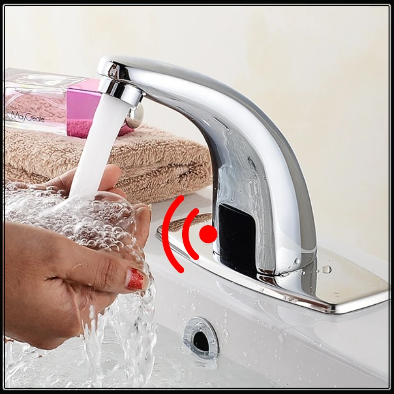 Touchless-Bathroom-Basin-Faucet-Smart-Sensor-Kitchen-Sink-Mixer-Tap ...