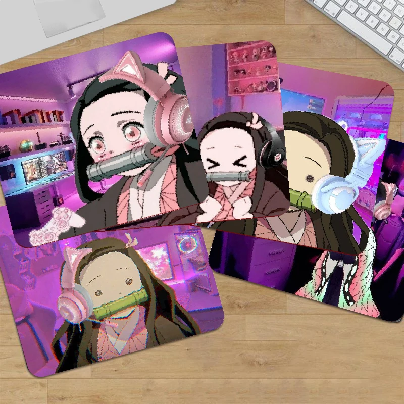 Demon-Slayer-Small-Mousepad-Gamer-Anime-Mouse-Pad-Cute-Nezuko-Rug ...