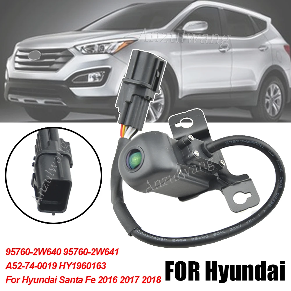 Rear-View-Backup-Parking-Assist-Camera-For-Hyundai-Santa-Fe-2017-2018 ...