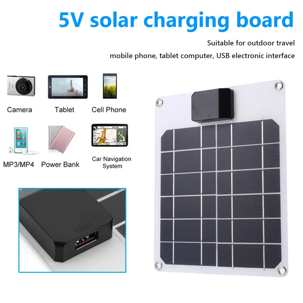 20W-25W-Portable-Solar-Panel-Solar-Battery-Plate-Built-in-Voltage ...