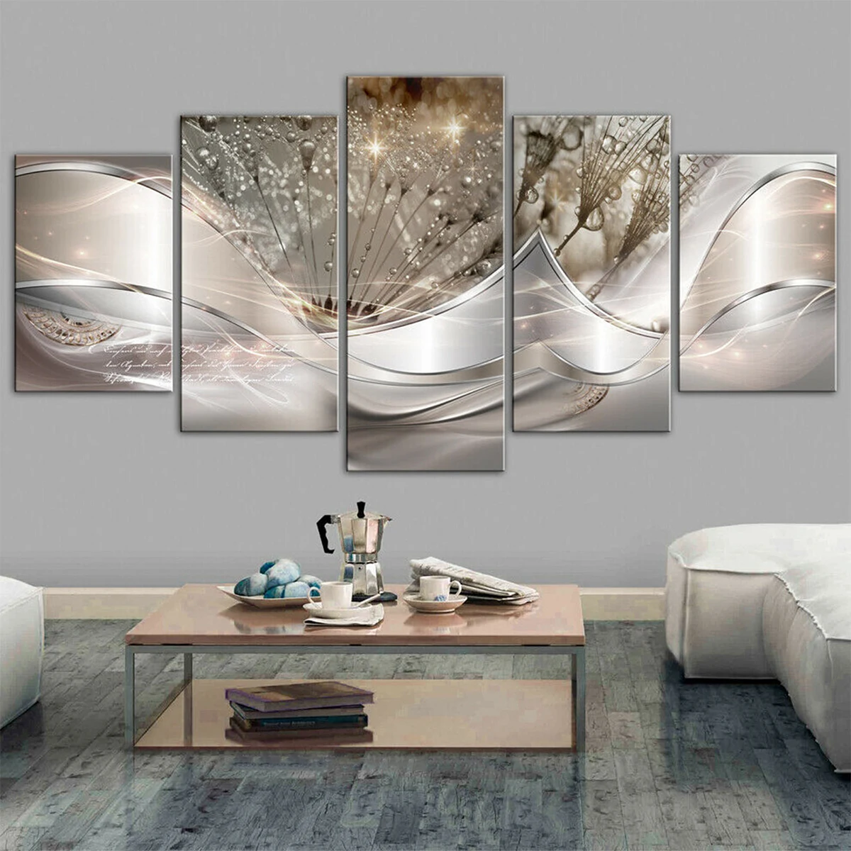 5Pcs-Wall-Paintings-Set-No-Fading-Wall-Art-Modern-Artwork-Wall-Decor ...
