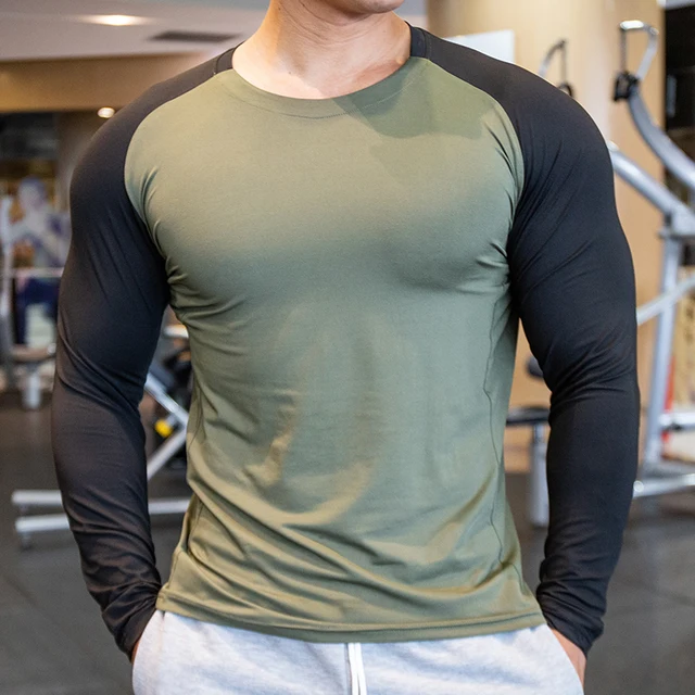 Breathable Compression Men's Workout T Shirt - Men's Fitness Apparel ...