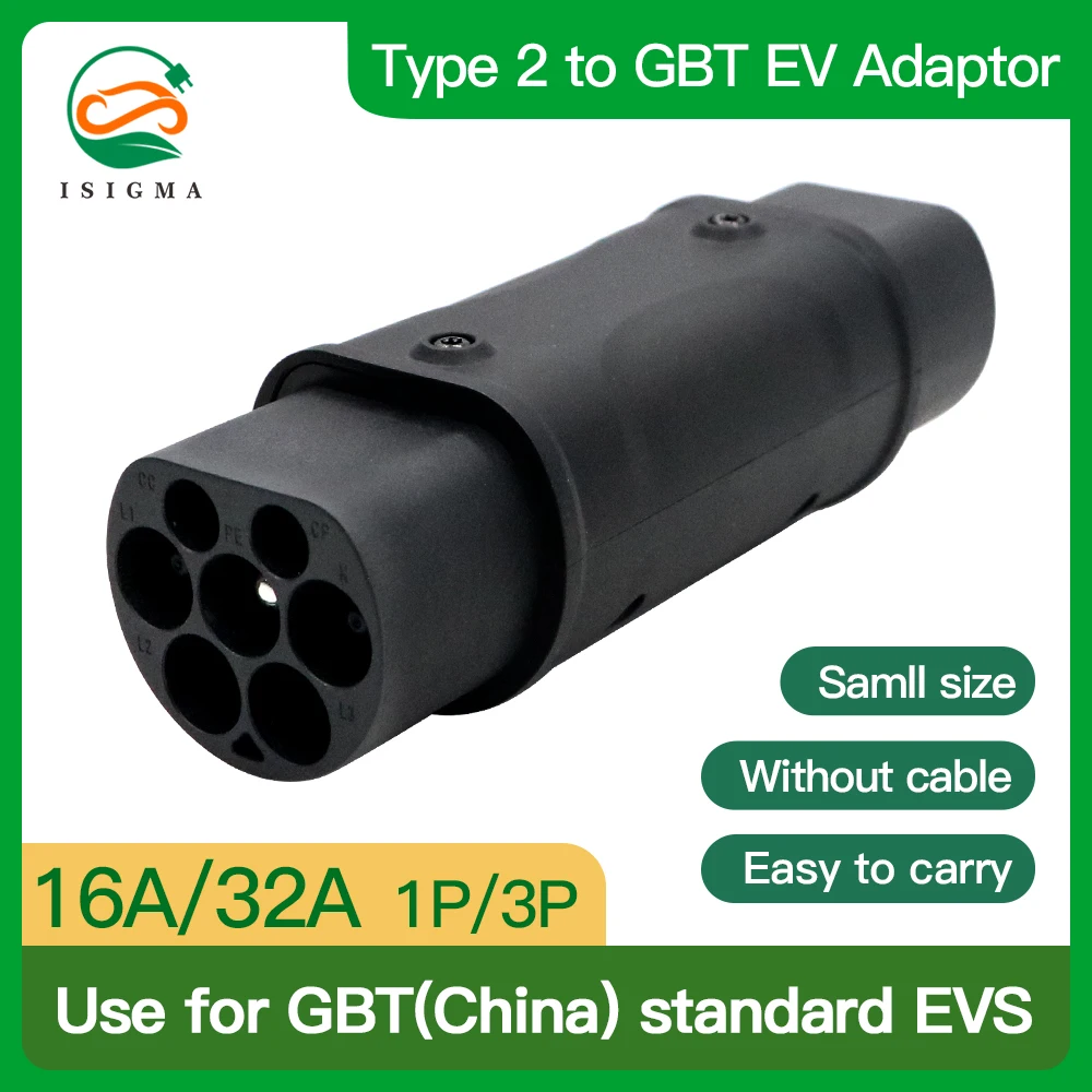 Ev Adaptor Gbt To Type 2 Use For China Standard Vehicles Charging One Side To Gbt Cars And ...