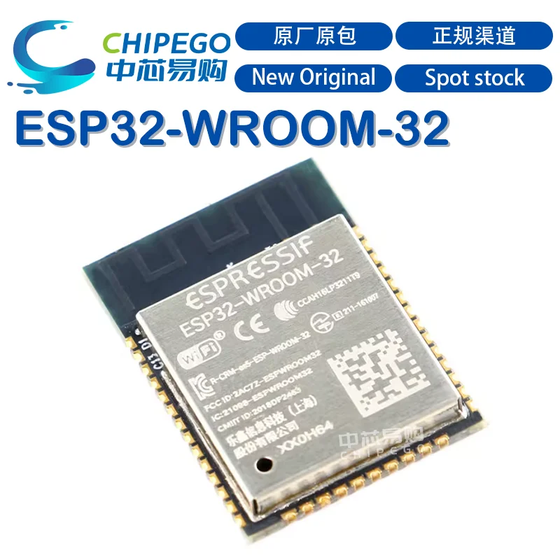 ESP32-WROOM-32 ESP32 WROOM ESP-32 4MB 8MB 16MB Dual Core WiFi Wireless ...