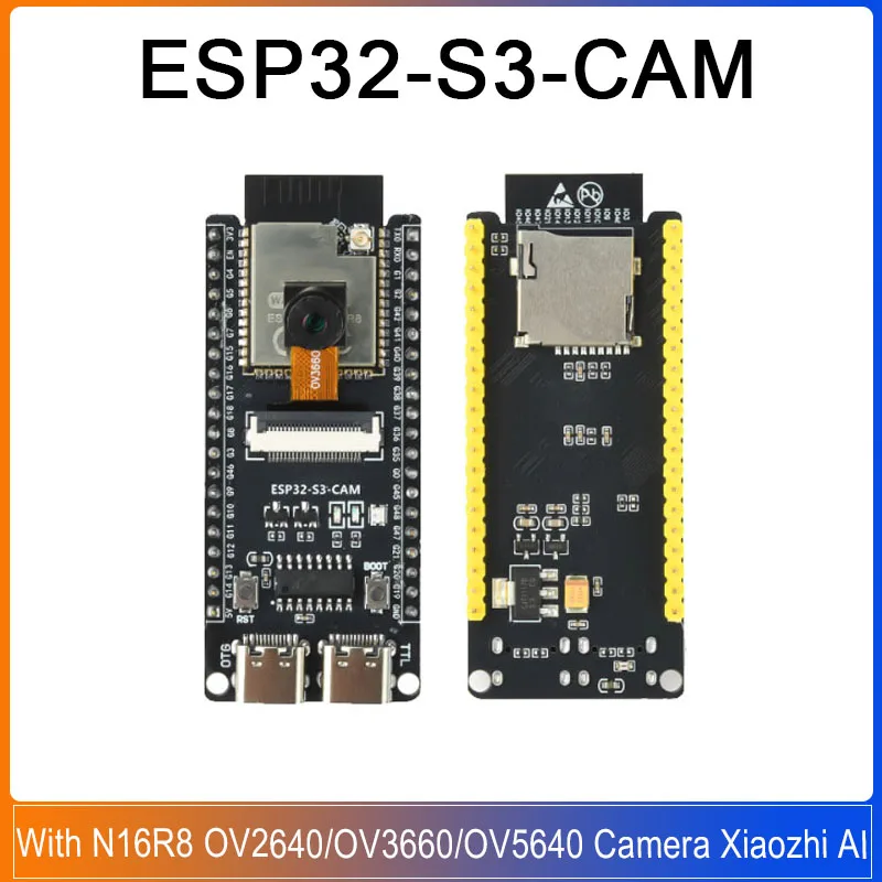 ESP32-S3-CAM Development board N16R8 Wi-Fi Bluetooth Module With OV2640 ...