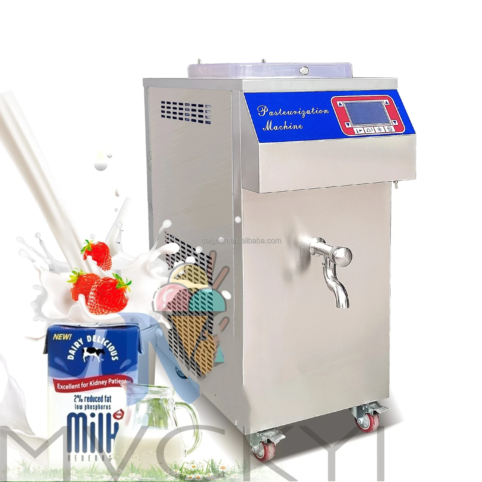 New-Ice-Cream-Pasteurization-Aging-Machine-Capacity-30-L-Automatic-Milk ...