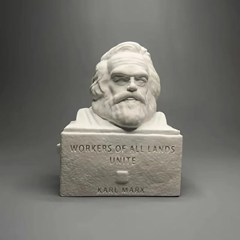 Karl-Marx-Gypsum-Statue-Art-Sculpture-Desktop-Decoration-Advanced ...
