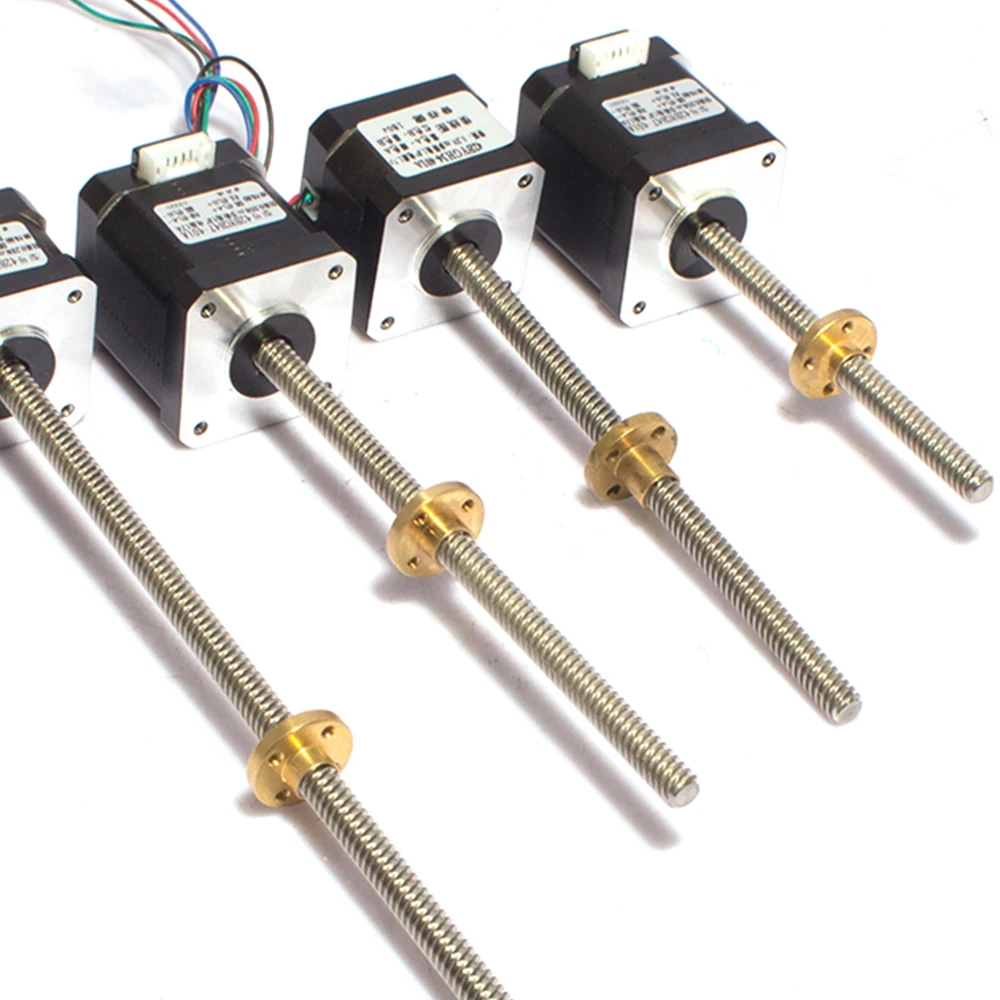 Nema17 Stepper Motor T8 Lead Screw Kit Lead 14mm Copper Nut 17HS6401S ...