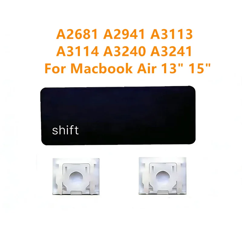 Replacement Individual Left Shift Key Cap and Hinges for MacBook Air 13 ...