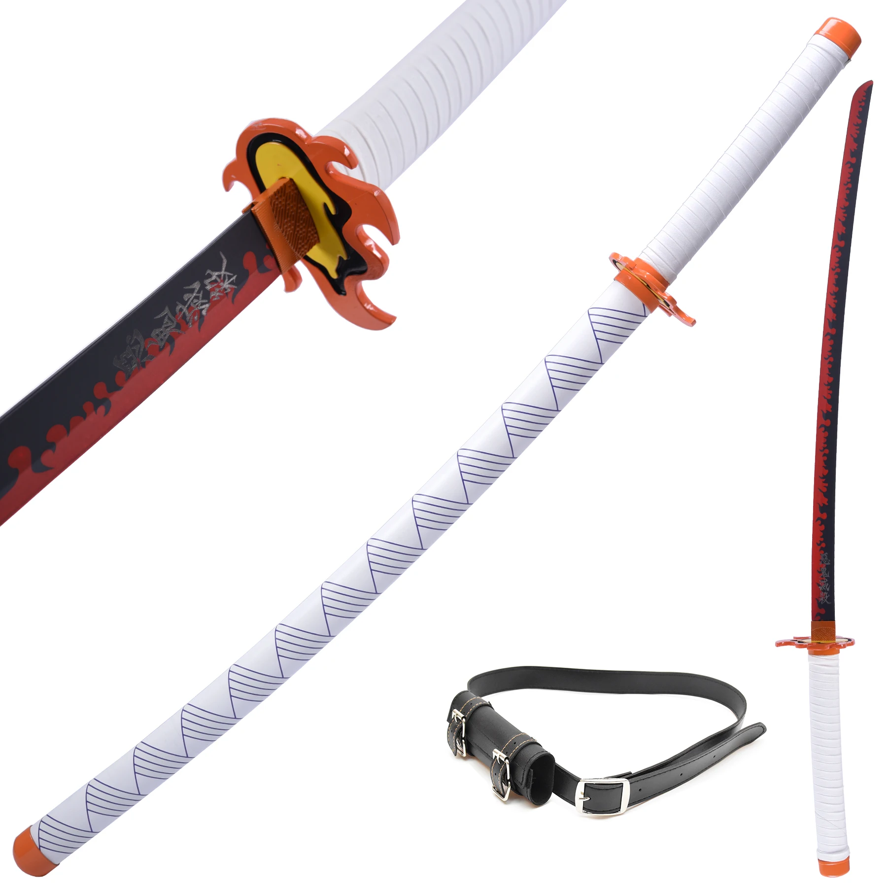 Japanese Cosplay Katana Carbon Steel Demon Slayer Anime, 55% OFF