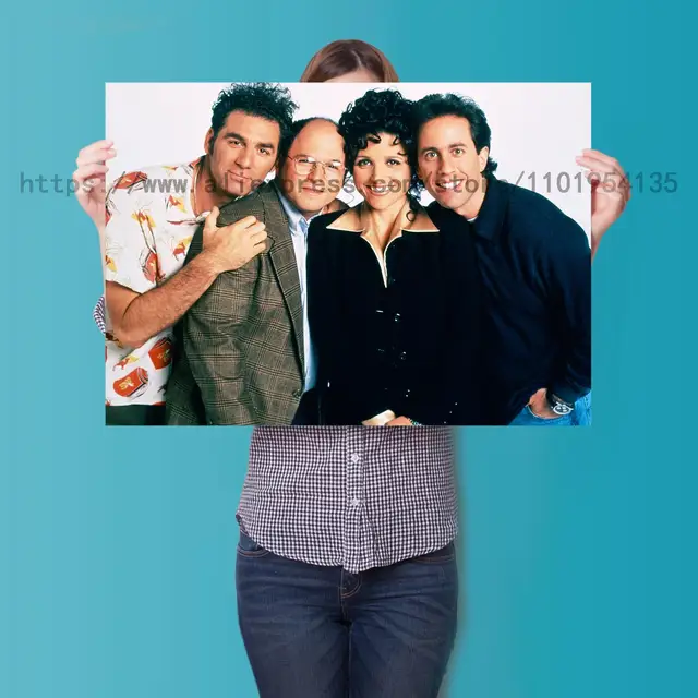 Seinfeld TV Show poster Decorative Canvas Posters Room Bar Cafe Decor ...