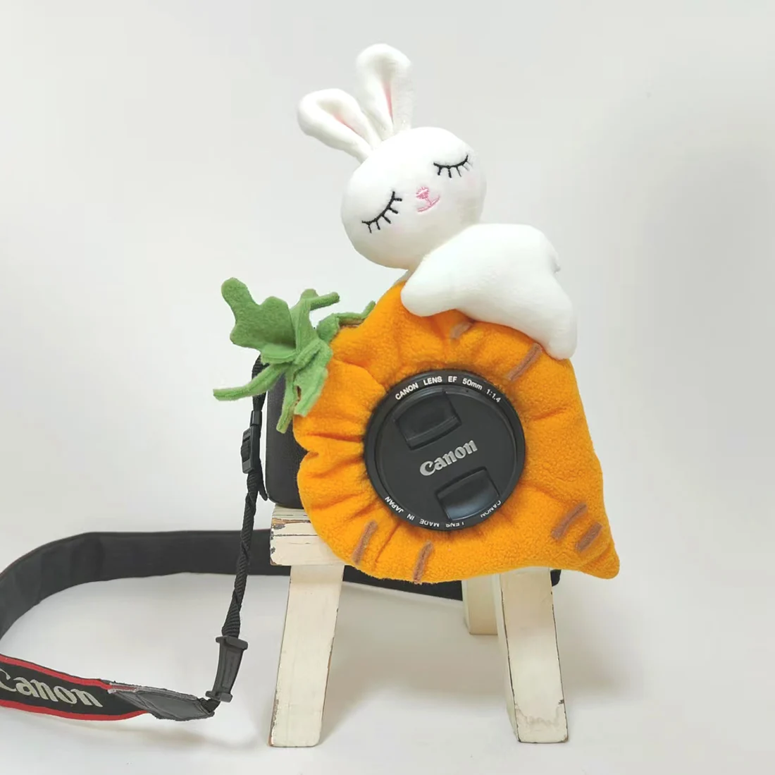 Baby photography Attracts Toys Camera Buddies Lens Decoration Knitted ...