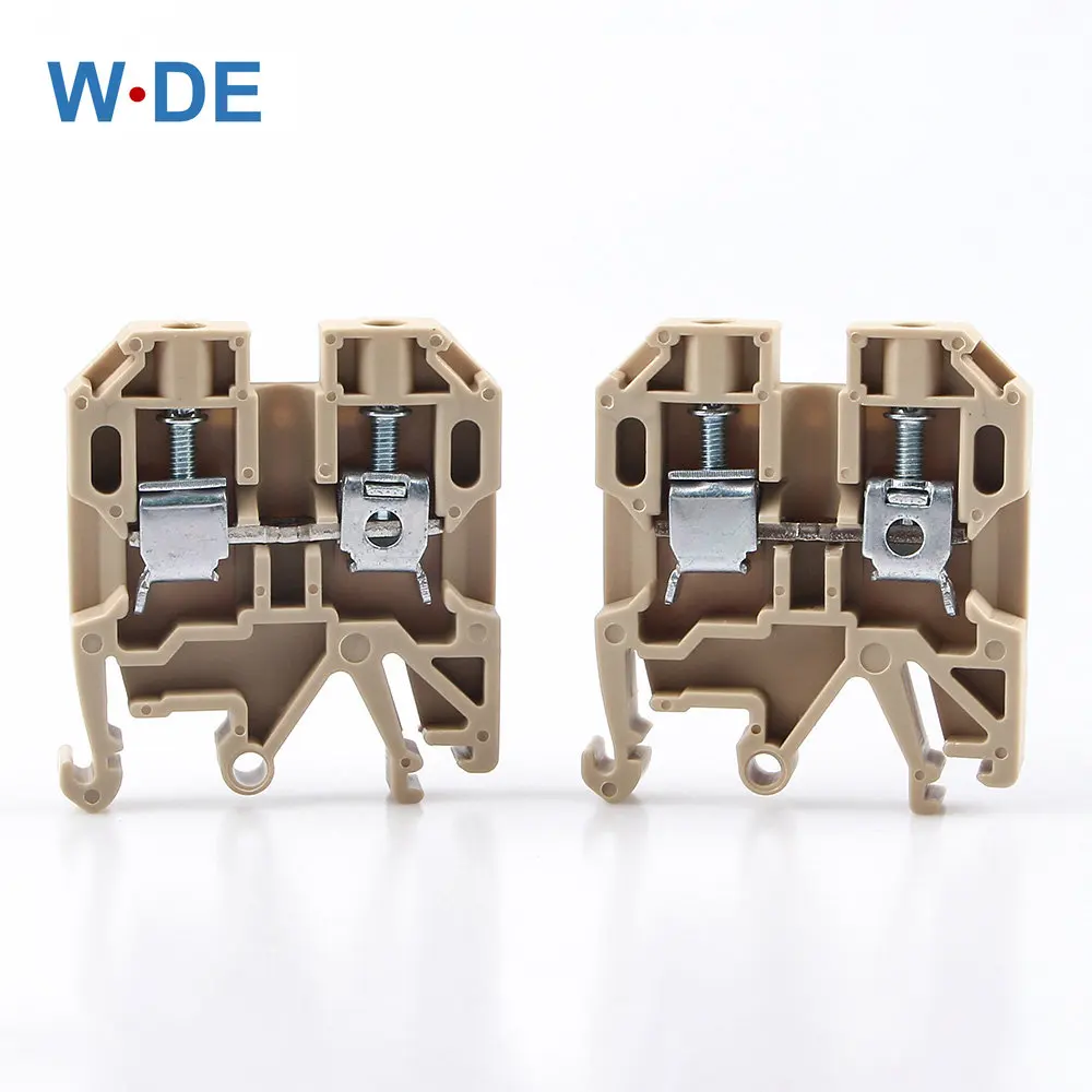 100pcs-Terminal-Block-Wire-Conductor-SAK-4EN-Connector-Screw-Connection ...