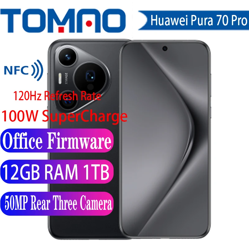 Huawei-teléfono inteligente Pura 70 Pro, Original, con tres cámaras ...