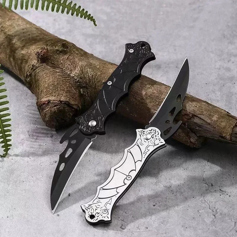 Folding-Knife-Keychain-Portable-Camping-Self-Defense-Tactical-Survival ...