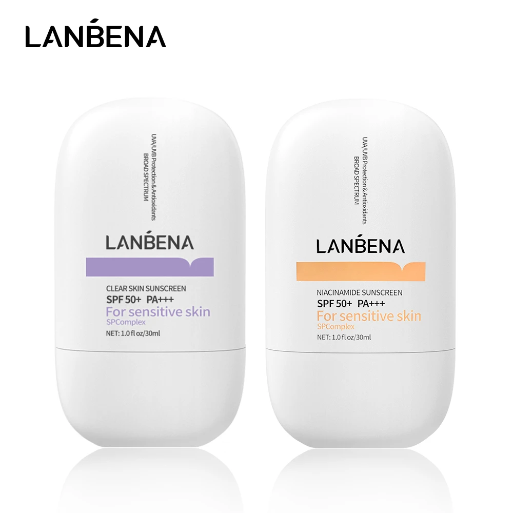 Lanbena Niacinyl Whitening Sunscreen Waterproof Lightweight Spf50+ Pa++ ...