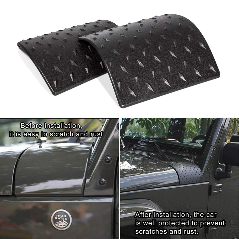 1-Pair-Cowl-Body-Armor-Cover-Fit-Jeep-Wrangler-Rubicon-Sahara-JK ...