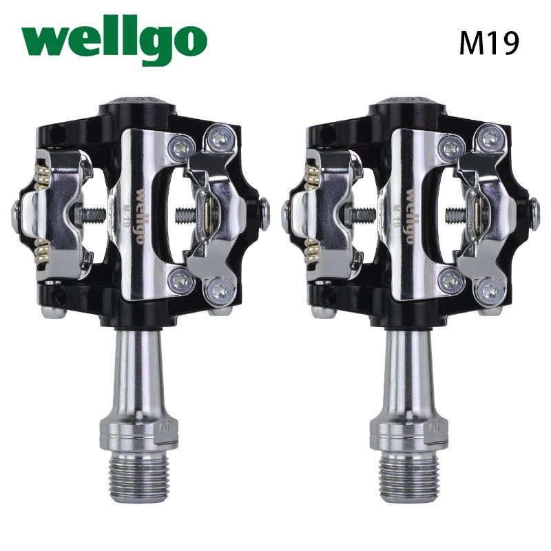 Wellgo Xpdeo M19 Ultralight Aluminum Clipless Body Sealed Bearings Cr ...