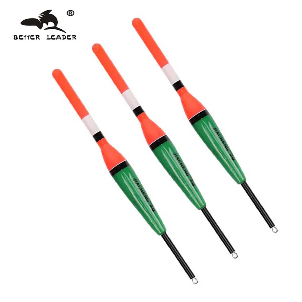 BETTER-LEADER-Fishing-Floats-Bobber-10pcs-Pack-1g-12-3cm-Balsa-Wood ...