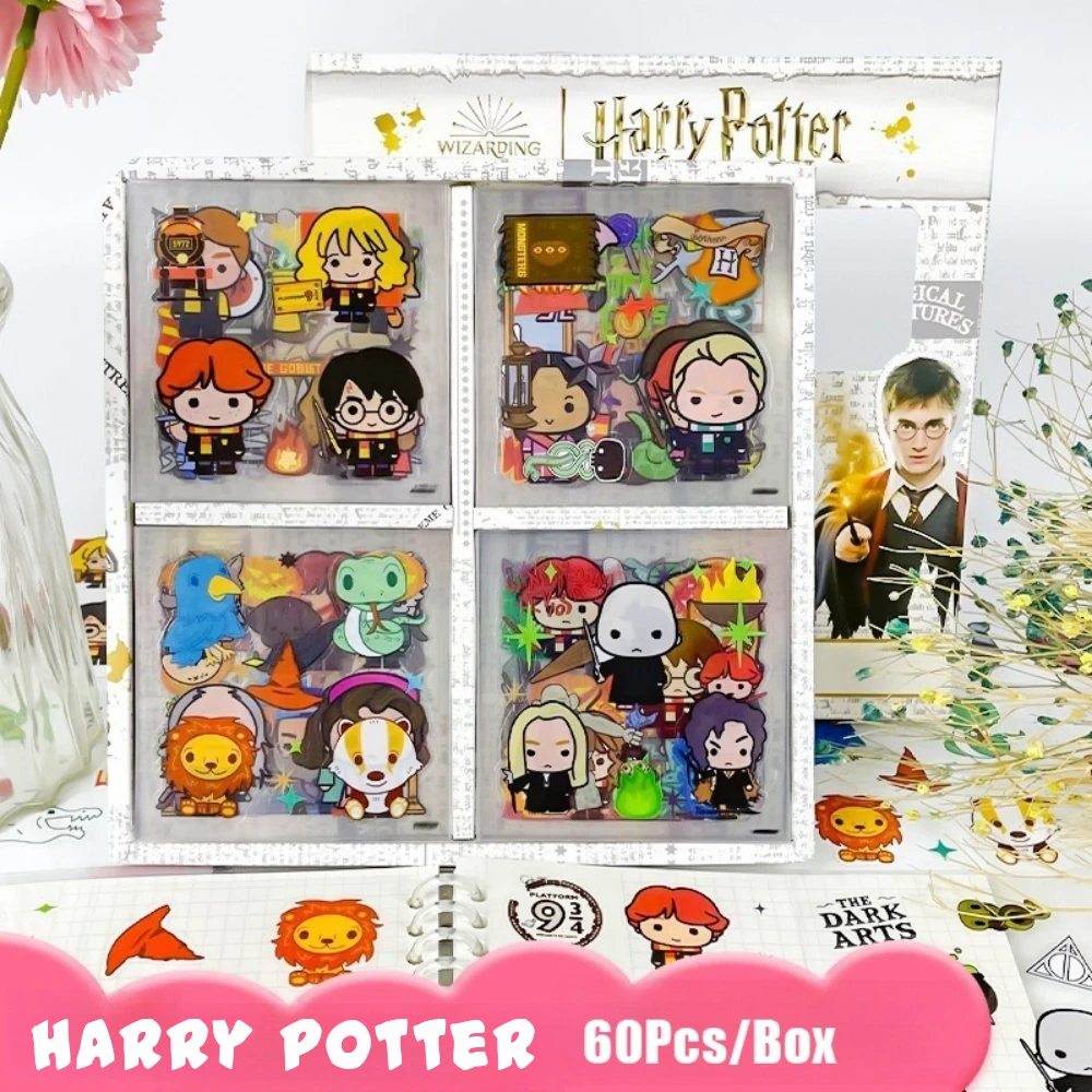 Anime Harry Potter PET Sticker Sets Hermione Ronald Diy Diary ...