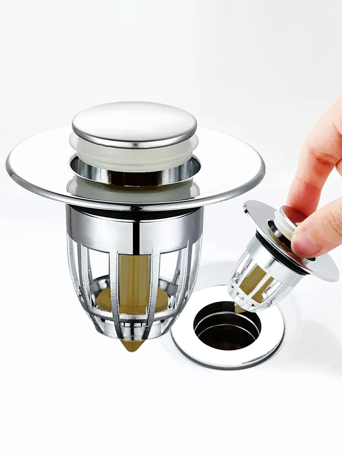 1pc-Washbasin-Bounce-Core-Anti-Electroplating-Odor-Floor-Drain-Hole ...