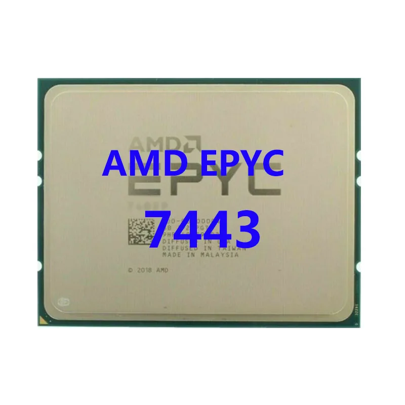 AMD EPYC 7443 CPU Processor SP3 24C/48T 2.85GHZ 64M Cache 200W 24 Core ...