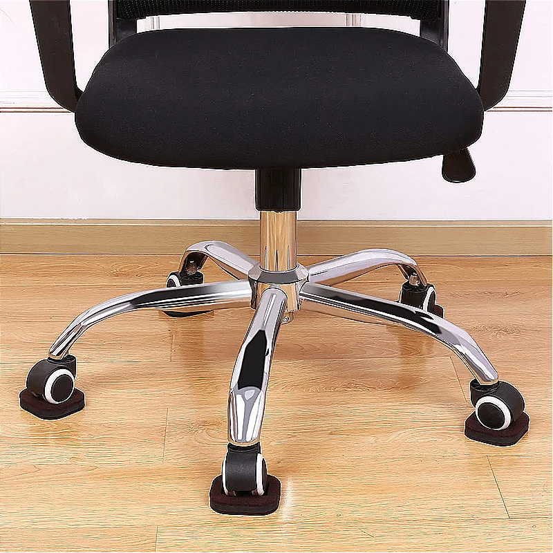 5PCS Heavy Duty Chair Roller Feet with Non Slip Furniture Caster Cups ...