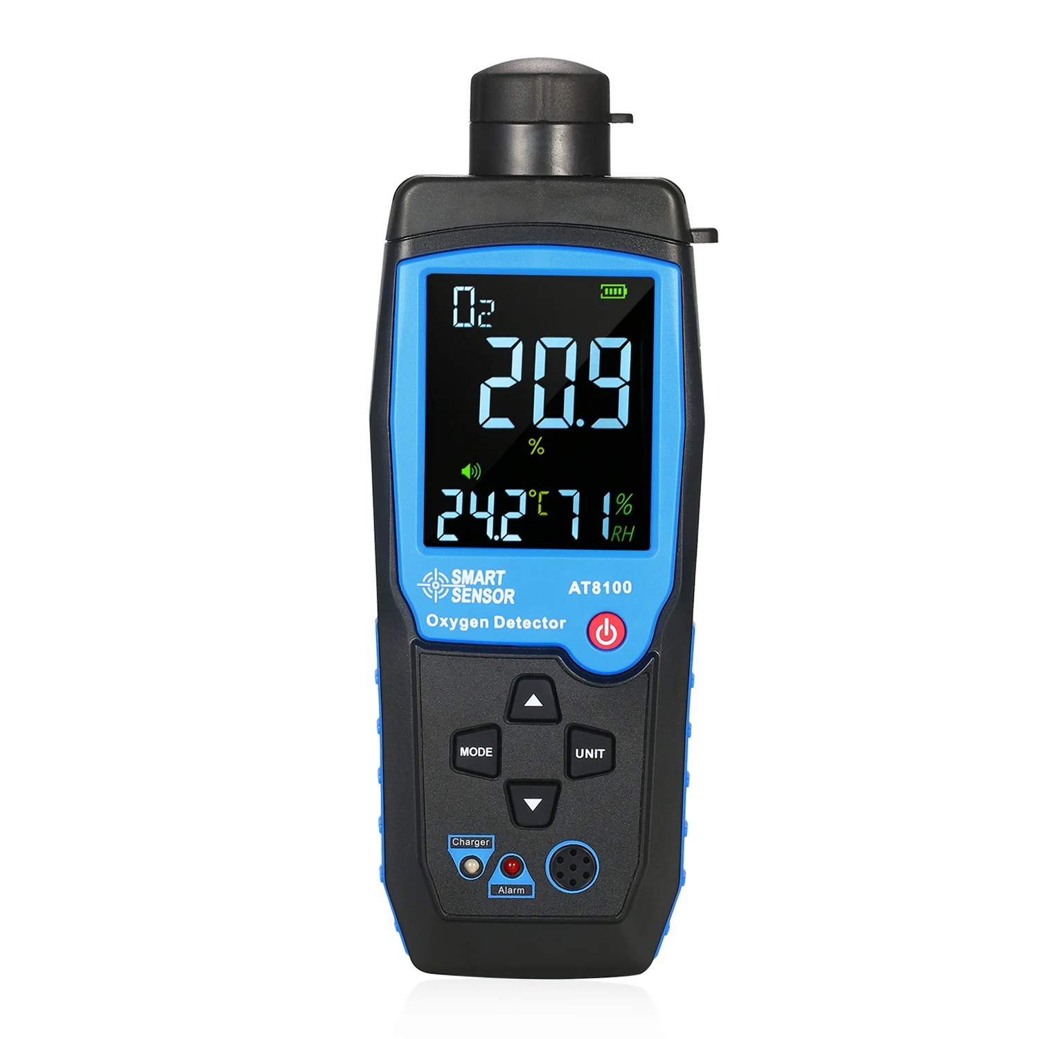 SMART-SENSOR-Handheld-Digital-Oxygen-Detector-USB-Rechargeable ...