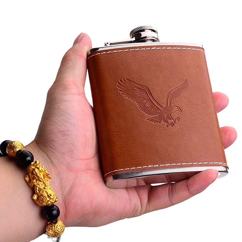 7oz-Pocket-Portable-Stainless-Steel-Wine-Whisky-Pot-Bottle-Hip-Flasks ...